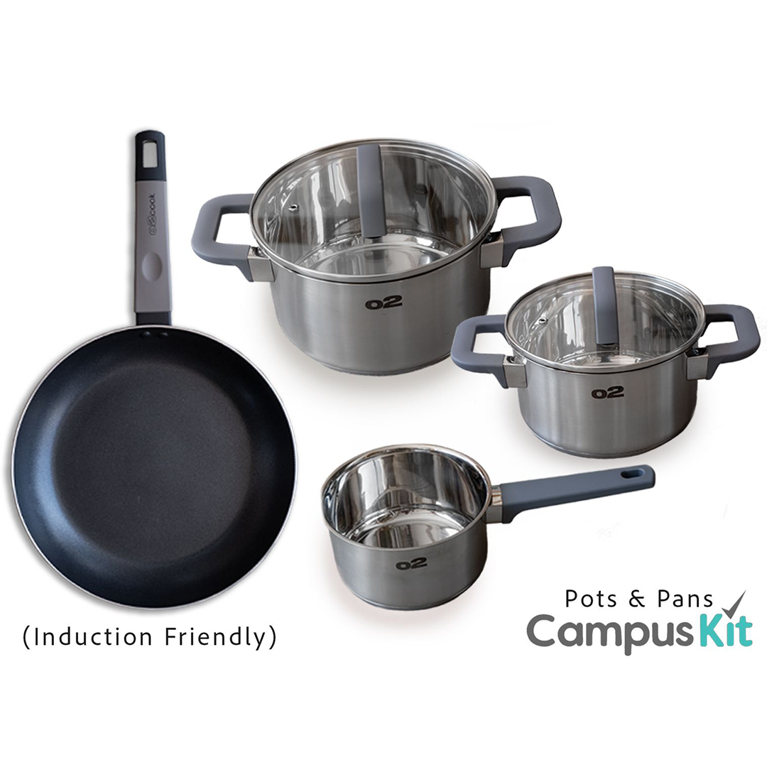 CampusKit Induction Pots and Pans – CampusKey Bloemfontein